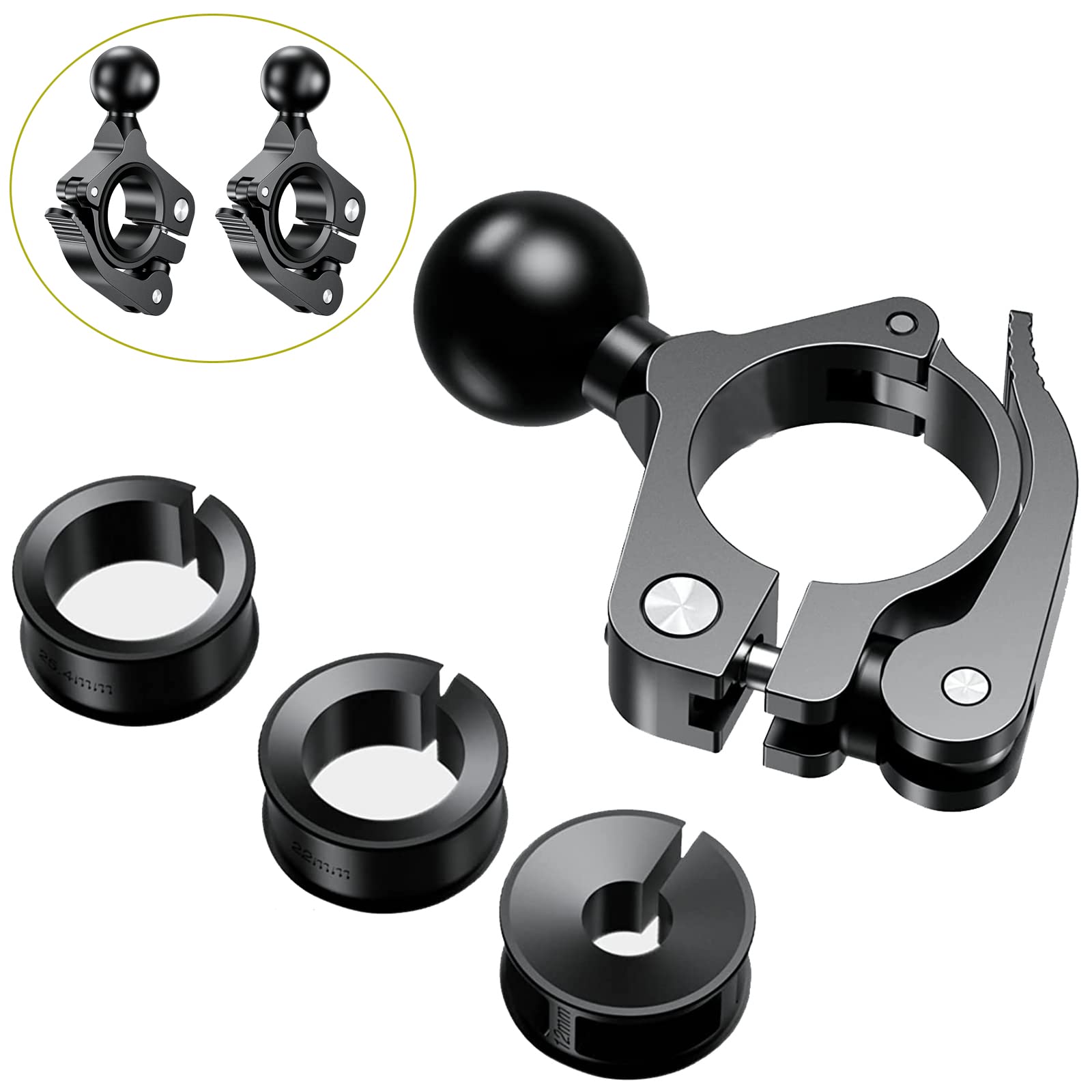 Amazon.com: Sptchapn 1 inch Ball Mount Holdable Ball Accessories ...