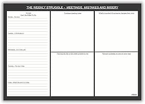 ALLTRADE A3 Weekly Planner Desk Pad 120gsm FSC® paper with To Do List ...