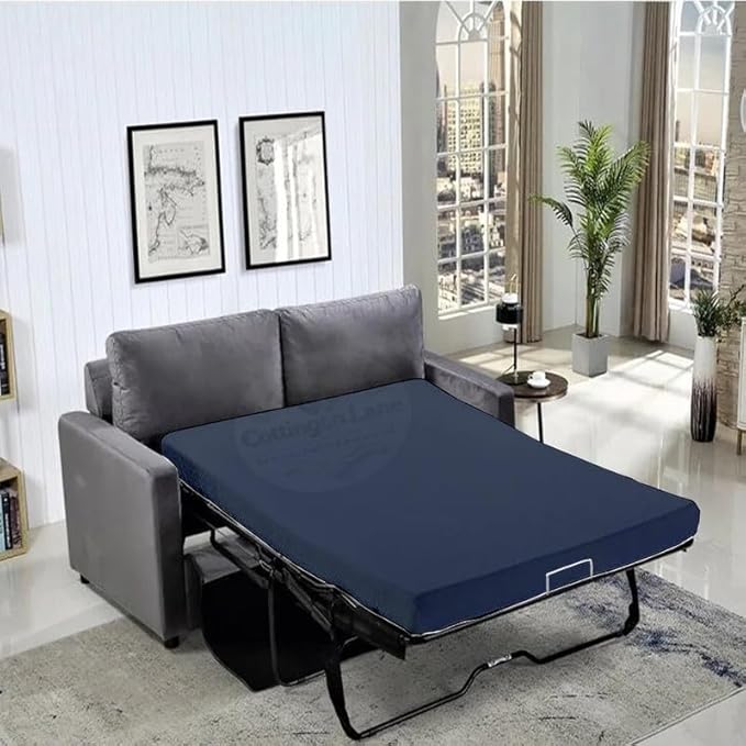 Amazon.com: Sleeper Sofa Fitted Sheet Full Size - 100% Egyptian Cotton ...