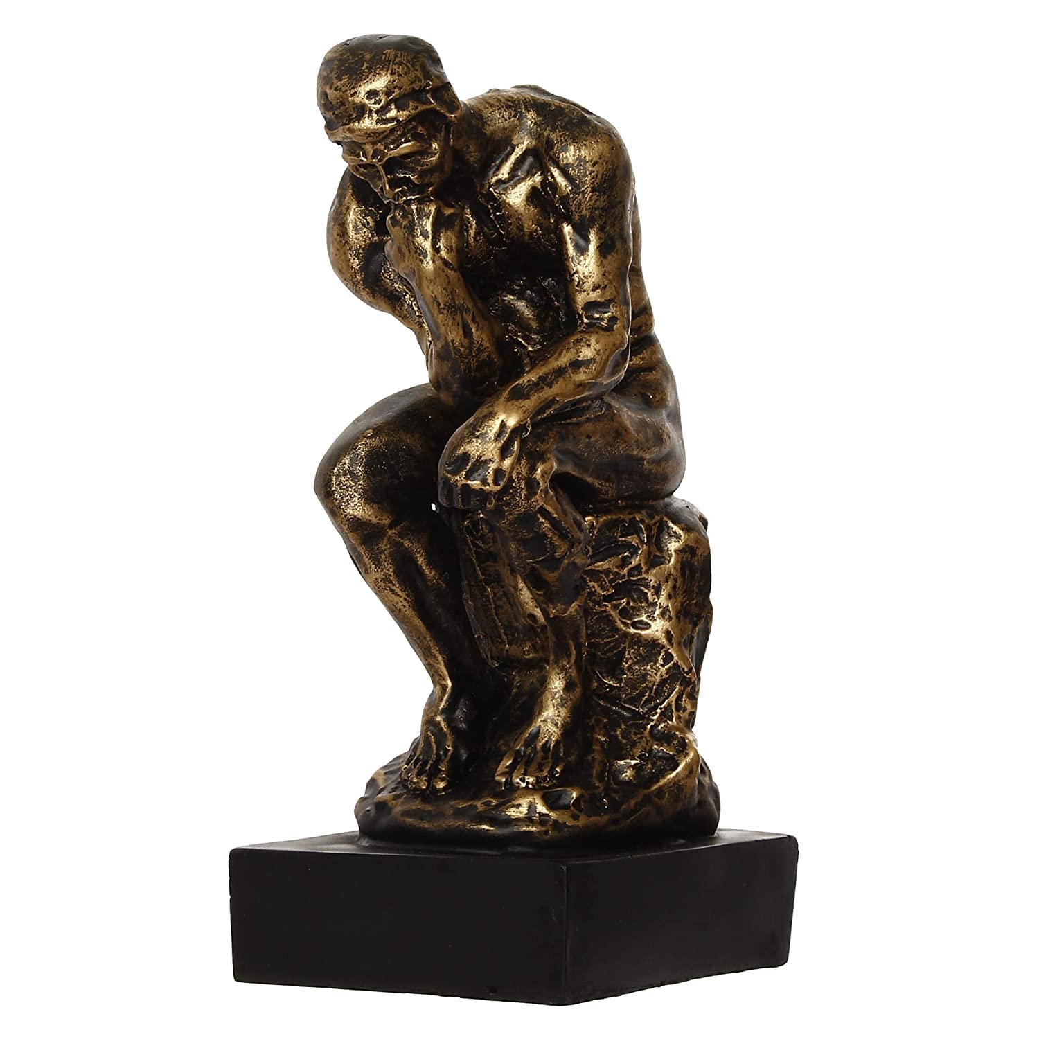 Buy J JIYANSH CREATION Thinking Man Showpiece Antique Finishg ...