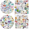 Amazon.com: 200 Pcs Natural Sciences Stickers Physics Biology Chemistry ...