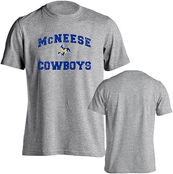 Amazon.com: Sport Your Gear McNeese Cowboys Distressed Retro Logo Short ...