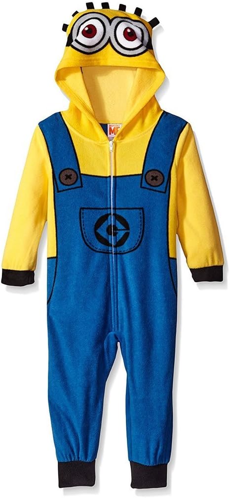 Amazon.com: Despicable Me Little Boys Minions Uniform Union Suit ...