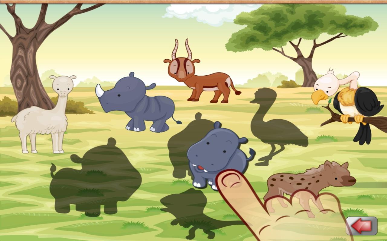 Animals Around The Equator - Beautiful free puzzle game for toddlers ...