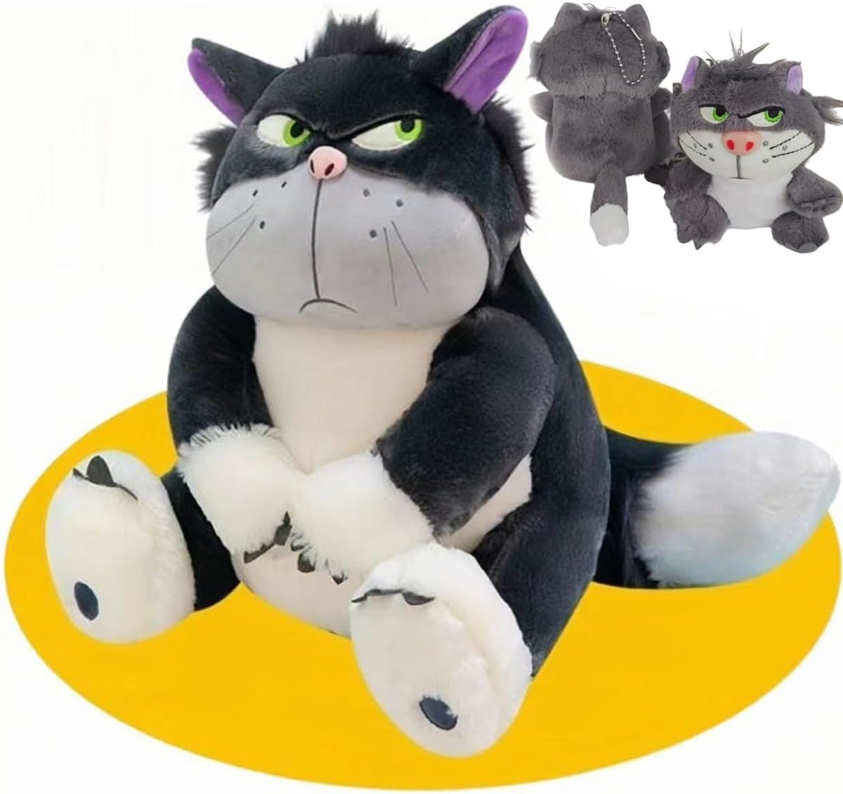 lozafot 30cm Lucifer Cat Cinderella, Lucifer de Peluche,Dibujos ...