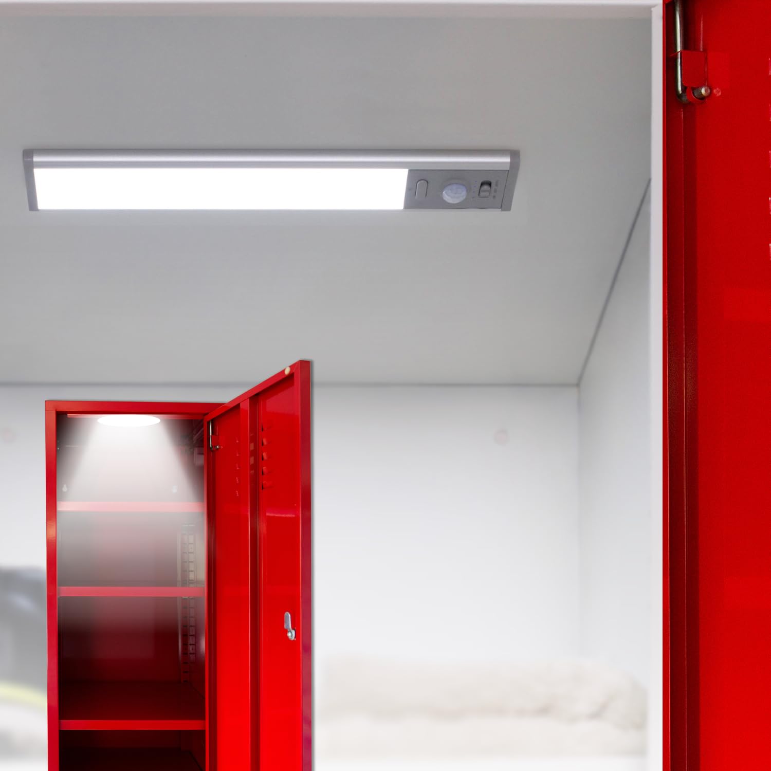 School Locker Light Magnetic, Rechargeable White Lighting Locker Lights ...