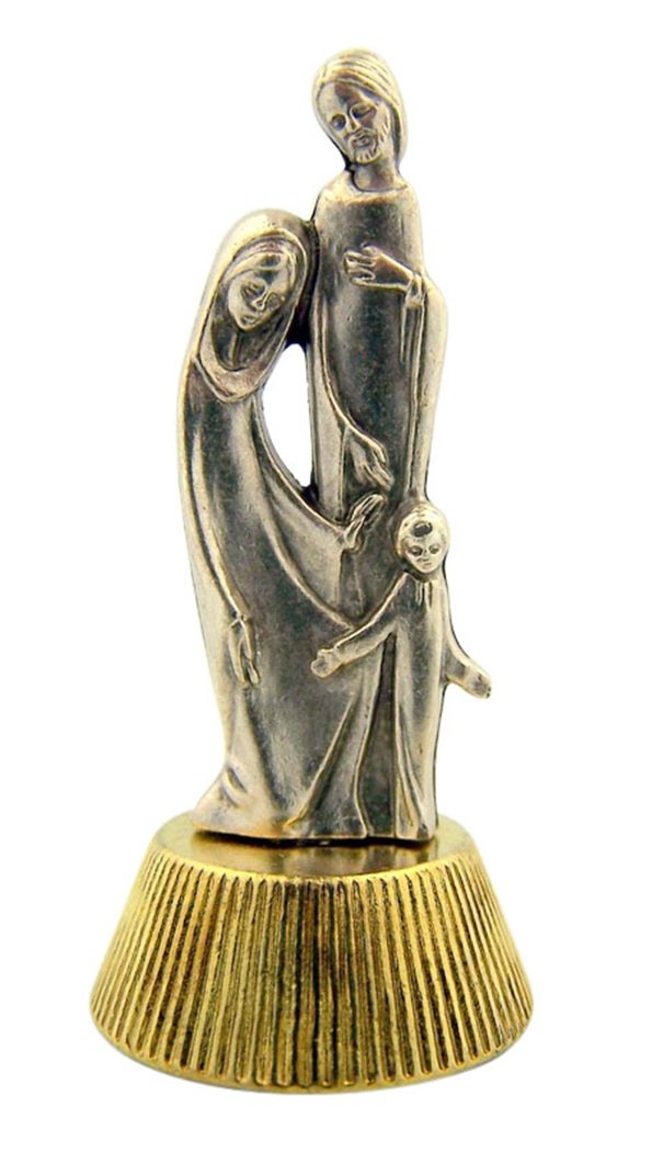 Buy DTCMetal The Holy Family Automotive Statue on Magnetic Adhesive ...