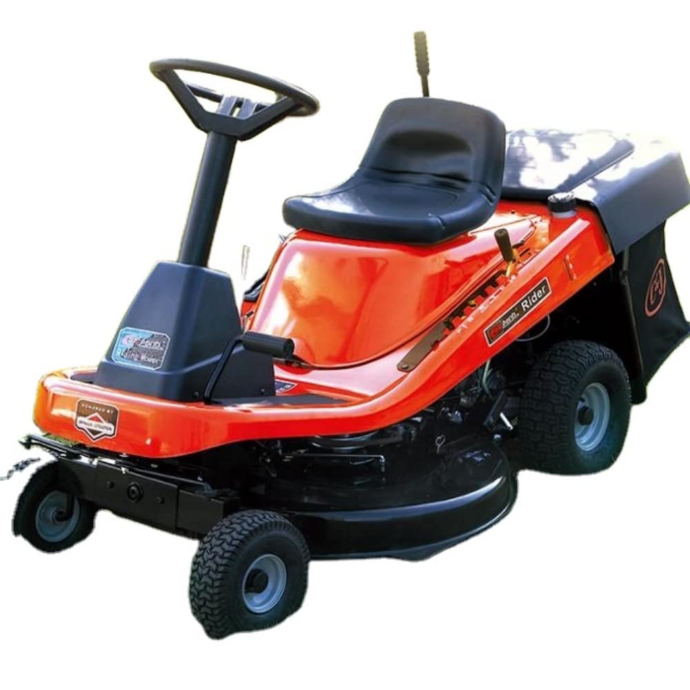 Buy 9POINT9 Riding Lawn Mower with 170 liters Grass Catcher Compact ...