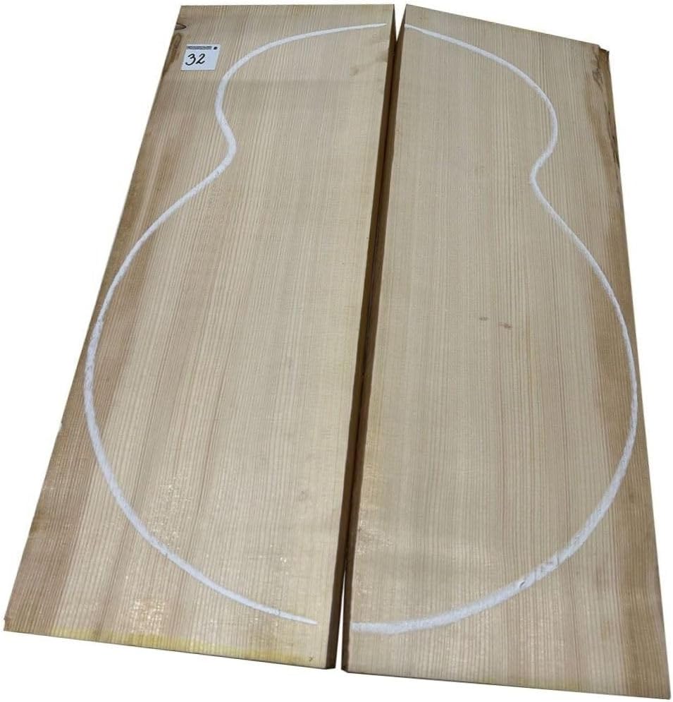 Amazon.com: Exotic Wood Zone German Spruce Archtop Guitar Top Sets # 32 ...