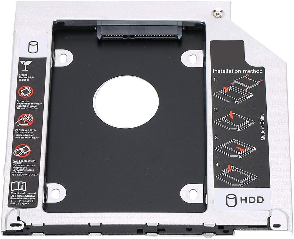 Amazon.com: ASHATA Optical Drive Bit Hard Disk Bracket, Laptop Optical ...