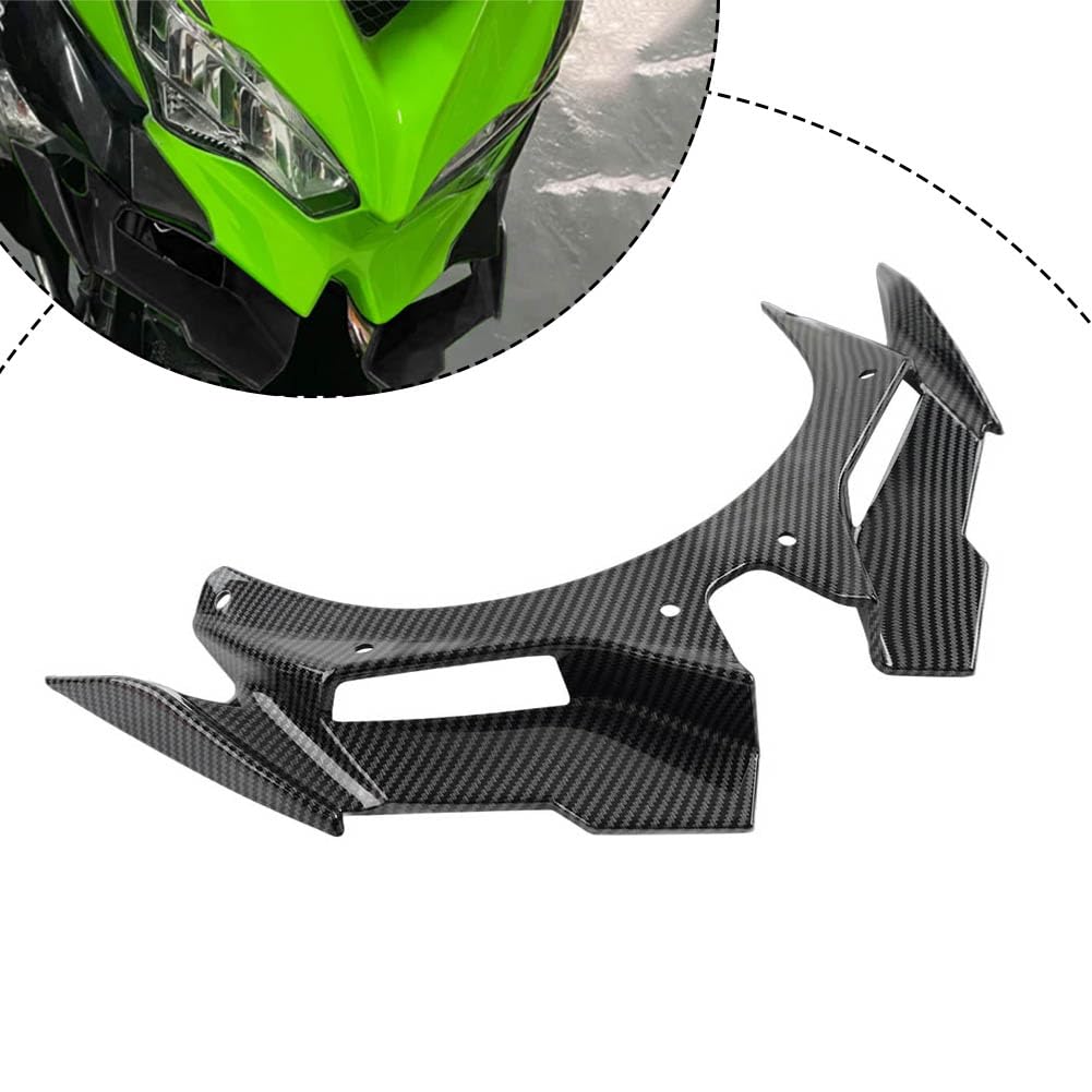 Snapklik.com : Motorcycle Front Spoiler Naked Winglet Fairing ...