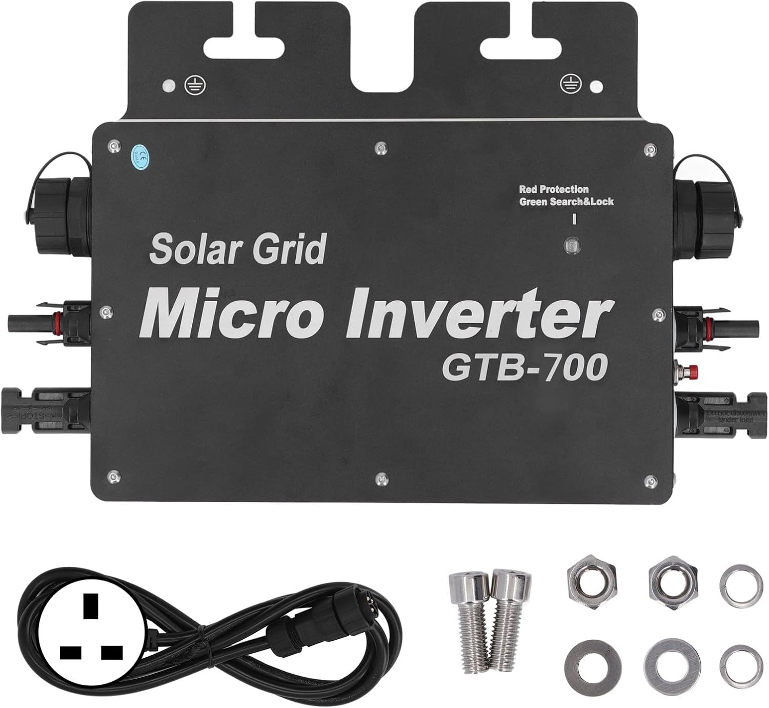 Grid Tie Micro Inverter, 700W IP65 DC to AC Micro Inverter Solar Grid ...
