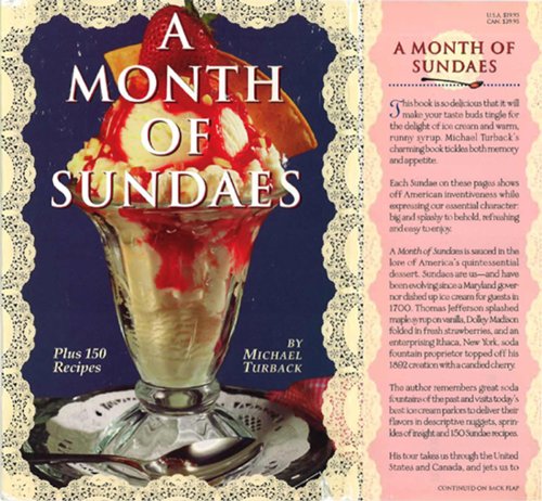 A Month of Sundaes - Kindle edition by Turback, Michael. Cookbooks ...