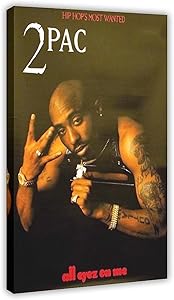 Amazon.com: CAWQMVNB 2Pac Singer Poster (10) Canvas Poster Bedroom ...