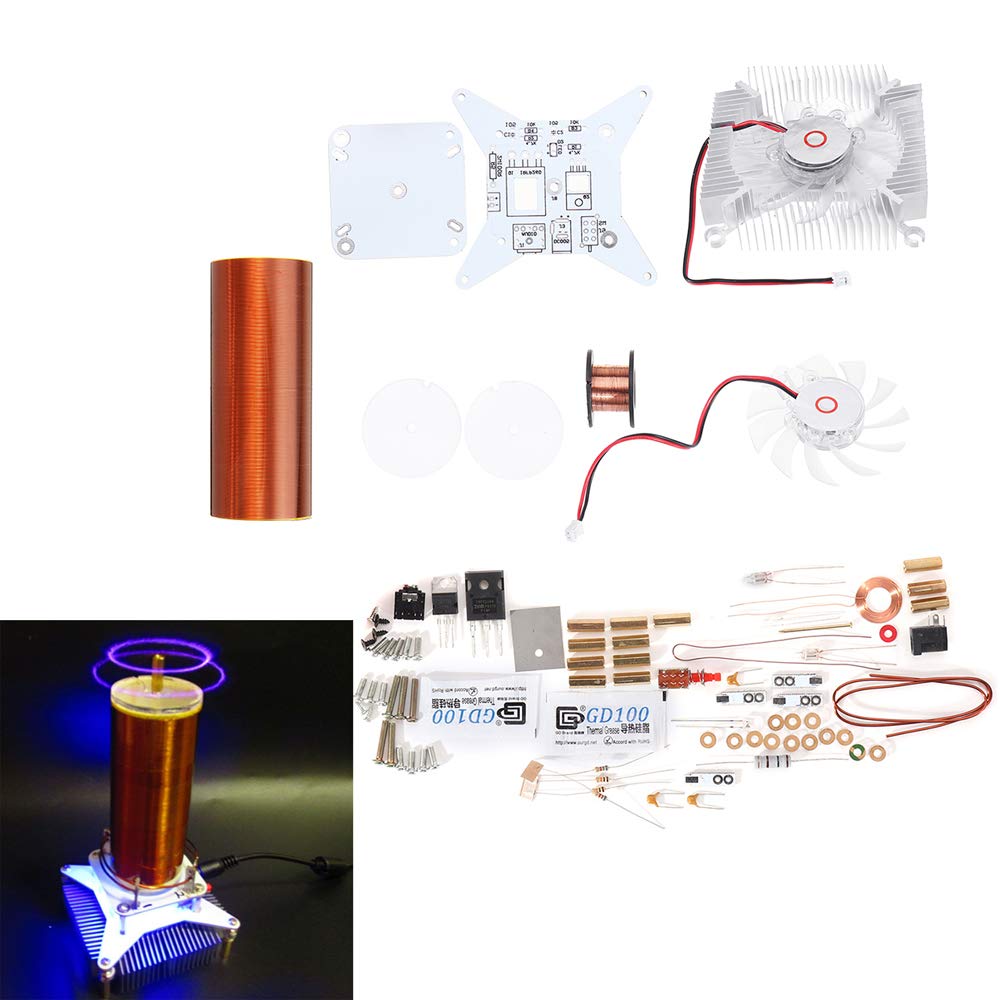 Buy DIY Tesla Coil Module Kit Ion Windmill Tesla Coil ZVS Technology ...