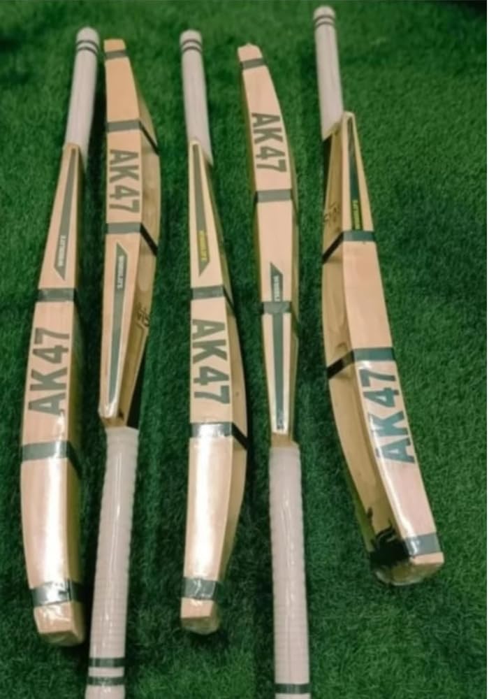 TR Sports AK47-4 Scoop Hard Tennis Double Blade Cricket BAT Kashmir ...