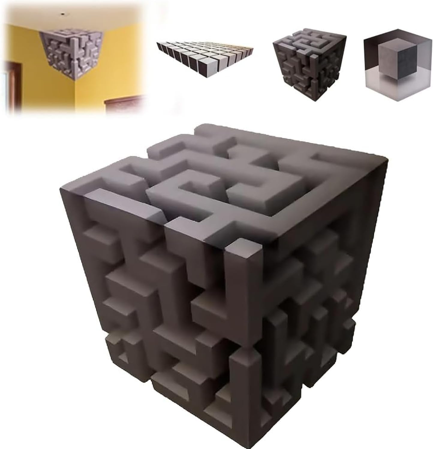 Amazon.com: Impossible Corners – Wall Art That Reshapes Reality, 3D ...