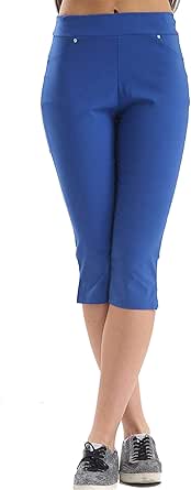 My Choice Stuff Ladies Gym Wear Soft Fitted Shorts Womens 3/4 Length ...