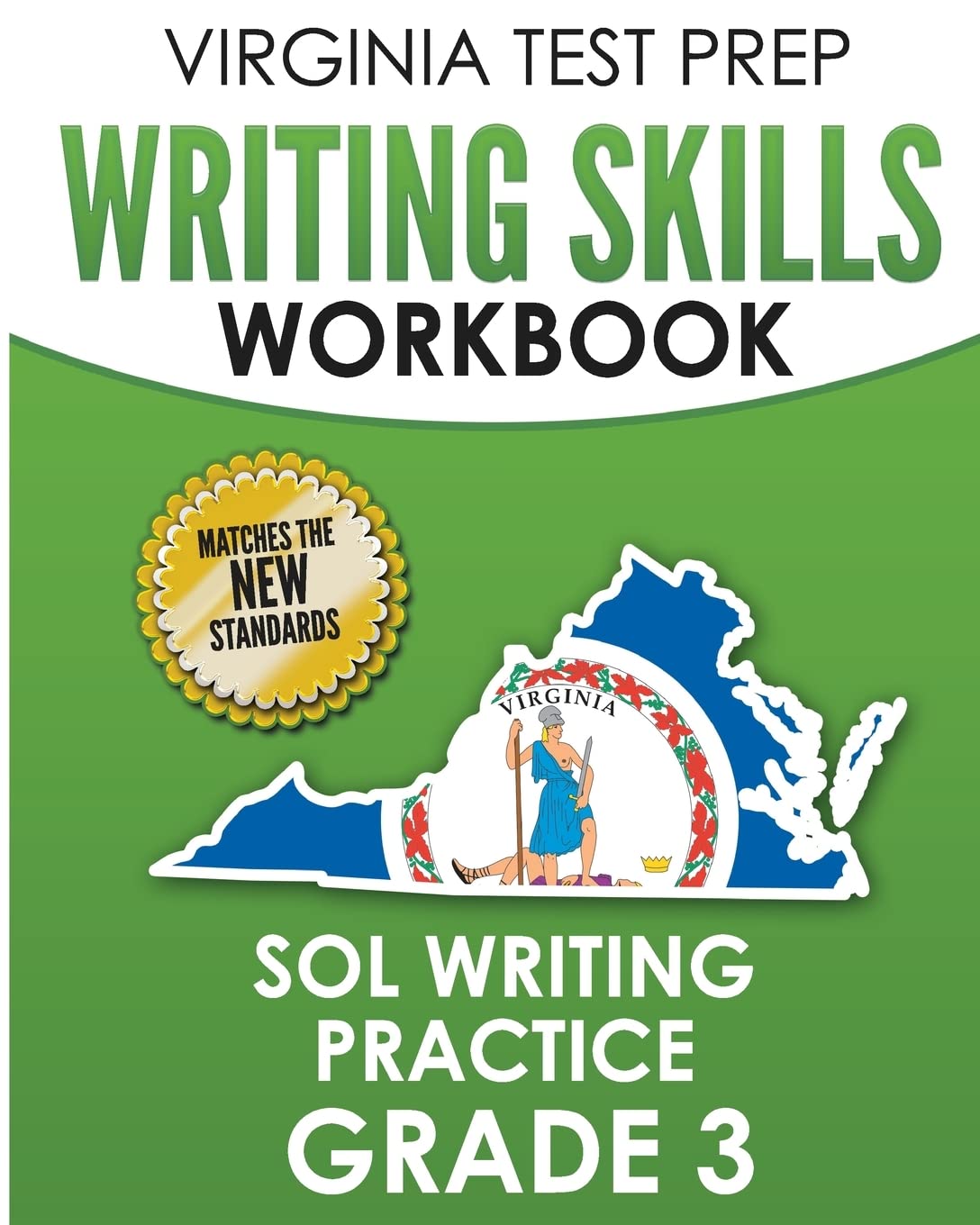 Amazon.com: VIRGINIA TEST PREP Writing Skills Workbook SOL Writing ...