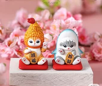 Amazon.co.jp: Taiwan Limited Mofusand Invitation Figure Set : Toys & Games
