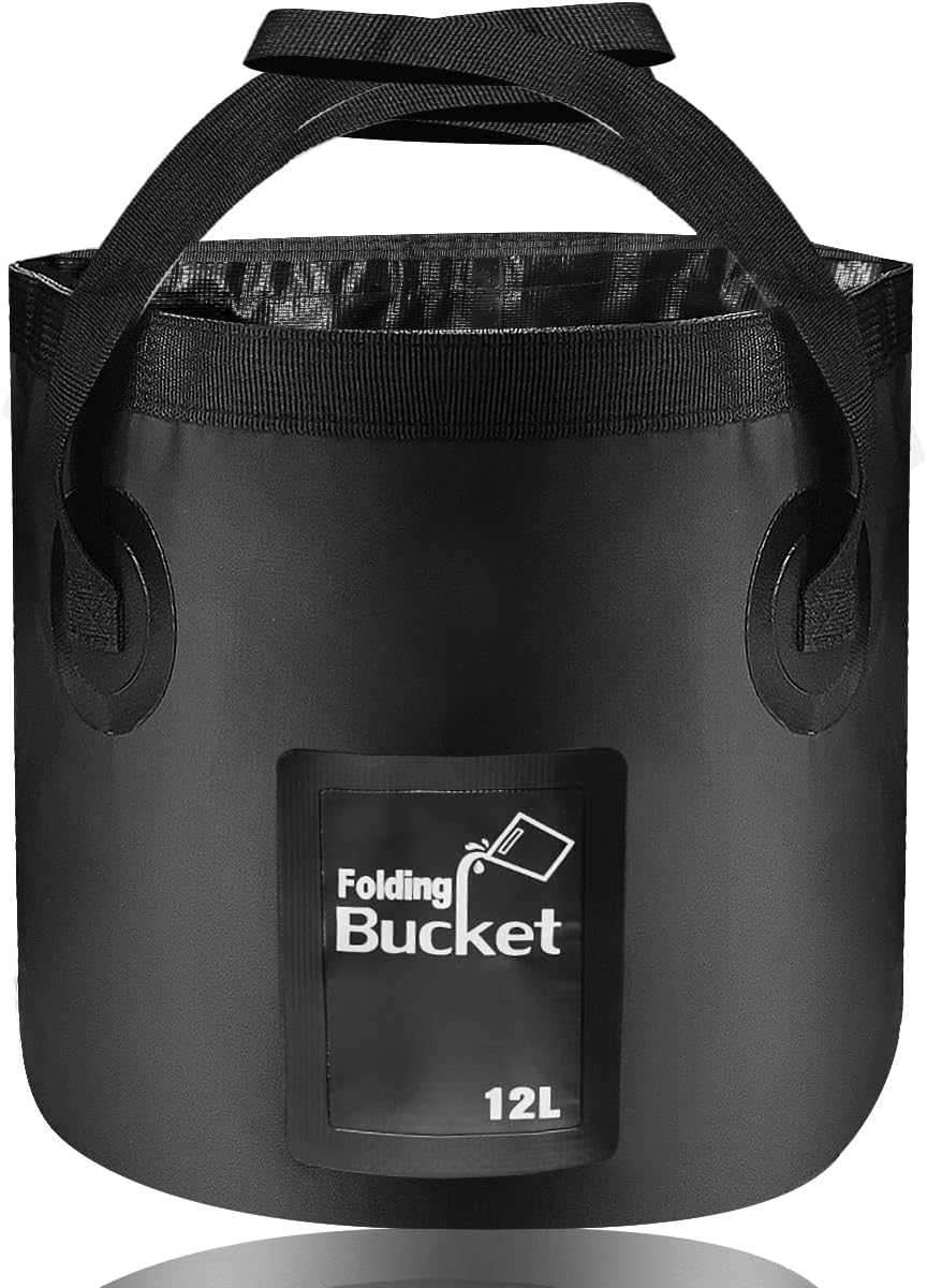 PBP Folding Bucket 20L - "DWAYNE" With Quick Hose Connector (Yellow ...