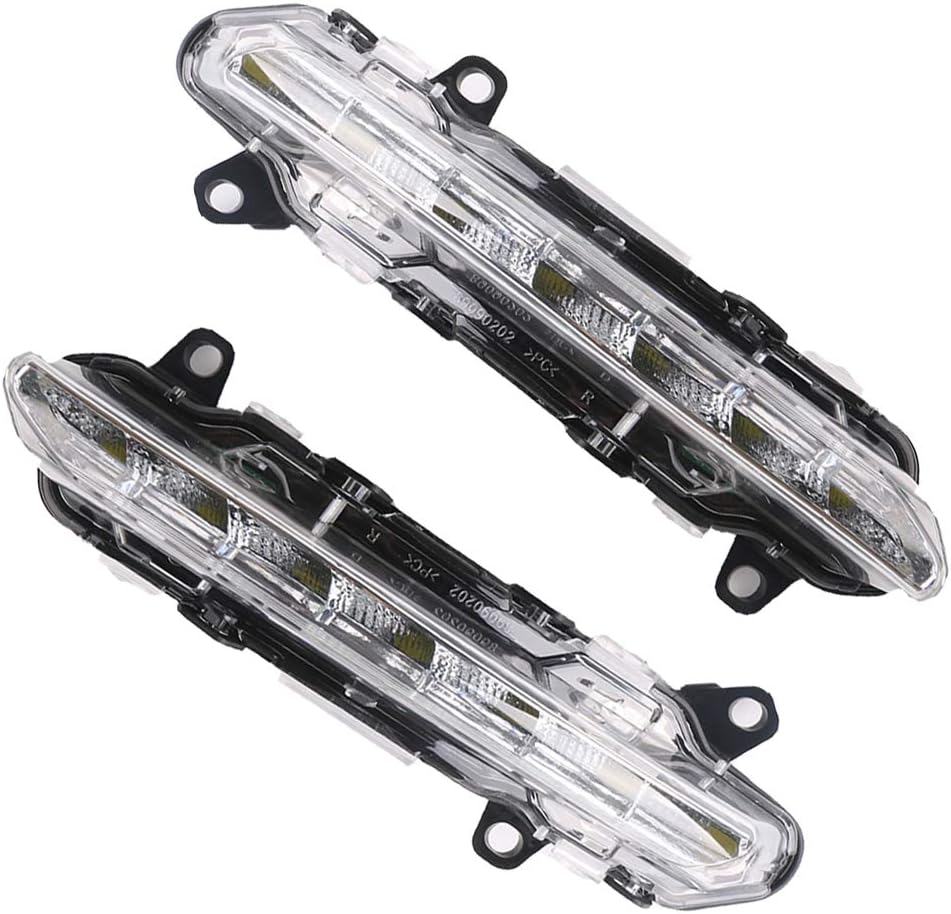 Amazon.com: Daytime Running Lights LED Fog Lamp 1 Pair 2218201856 ...