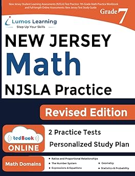 New Jersey Student Learning Assessments (NJSLA) Test Practice: 7th ...