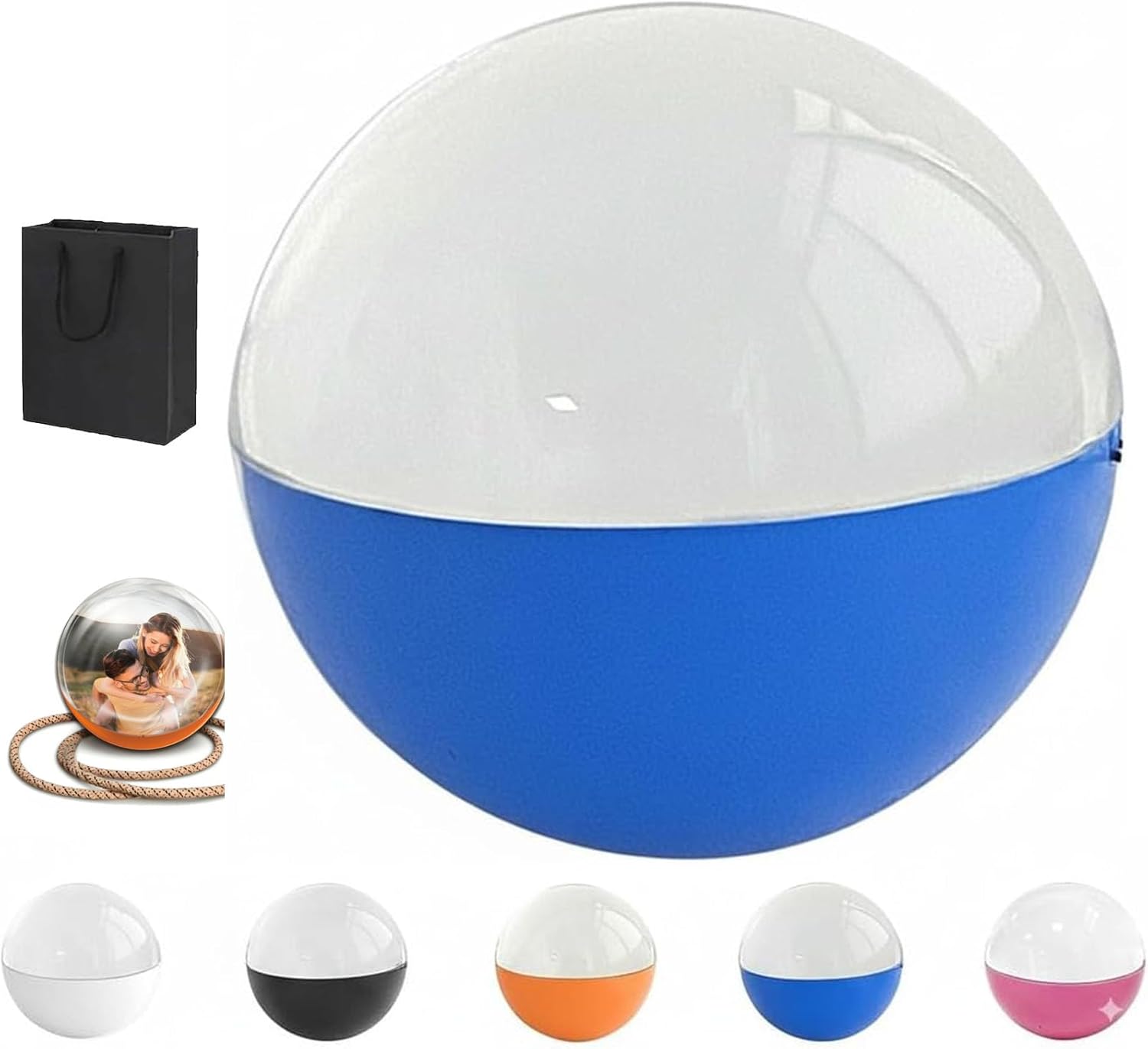 Amazon.com: Memory Orb, Crystal Ball Video Player, Memory Orb Ball – 2.7" 3D Personalized LED ...
