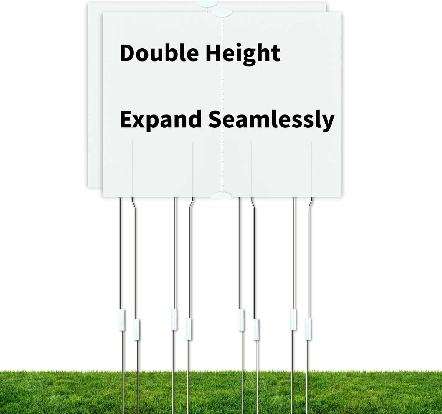 Amazon.com : Blank Yard Signs with Stakes-Height Enhancement,Expandable ...