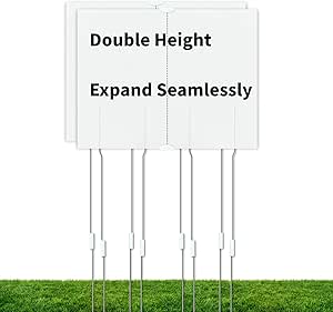 Amazon.com : Blank Yard Signs with Stakes-Height Enhancement,Expandable ...