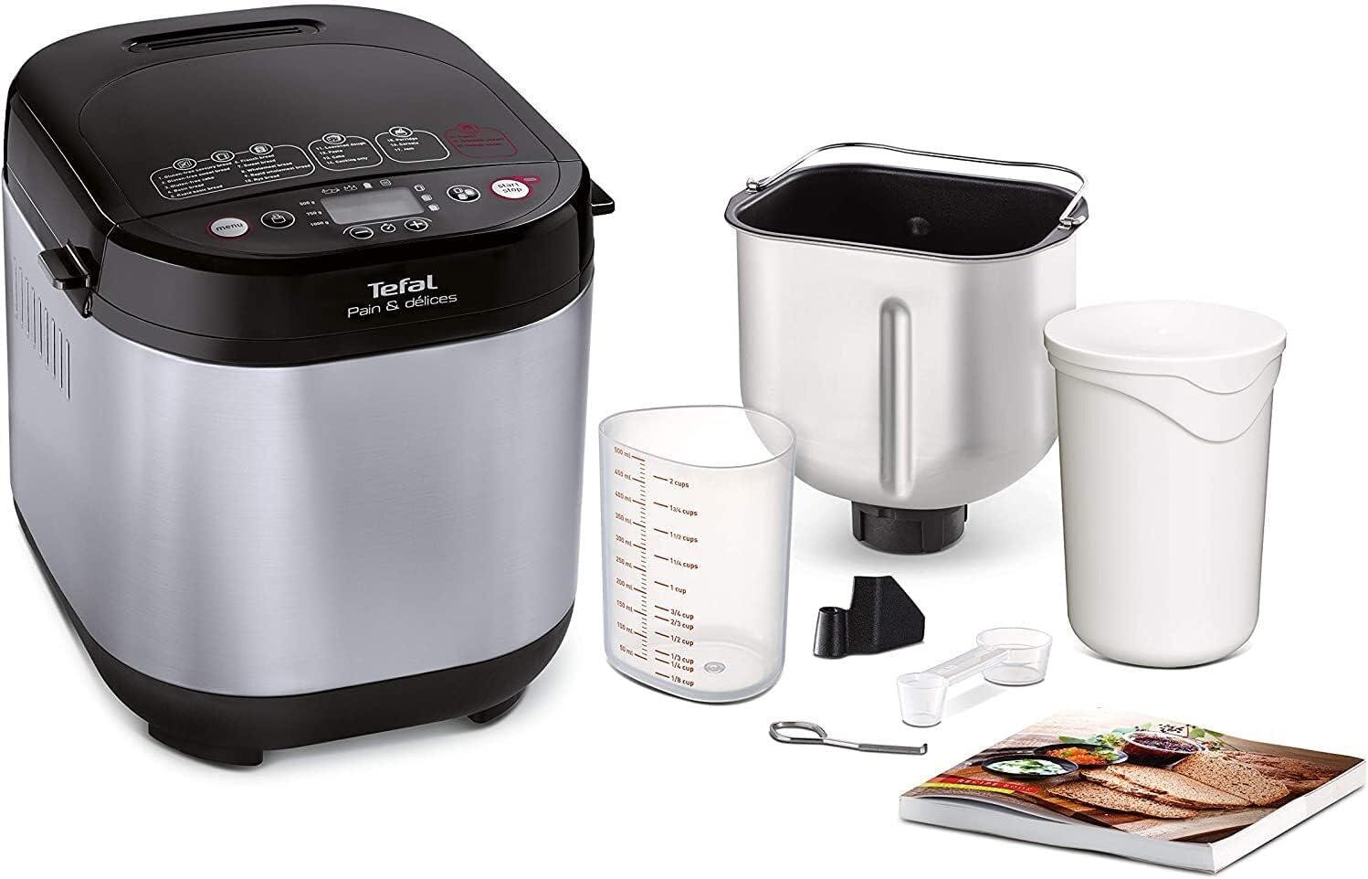 Lakeland Compact 1lb Daily Loaf Bread Maker - White : Amazon.co.uk ...