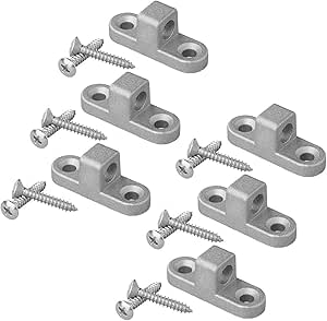 6pcs Caravan Clamp for Awning Pole Fixing Heavy Duty Eyelet Brackets ...