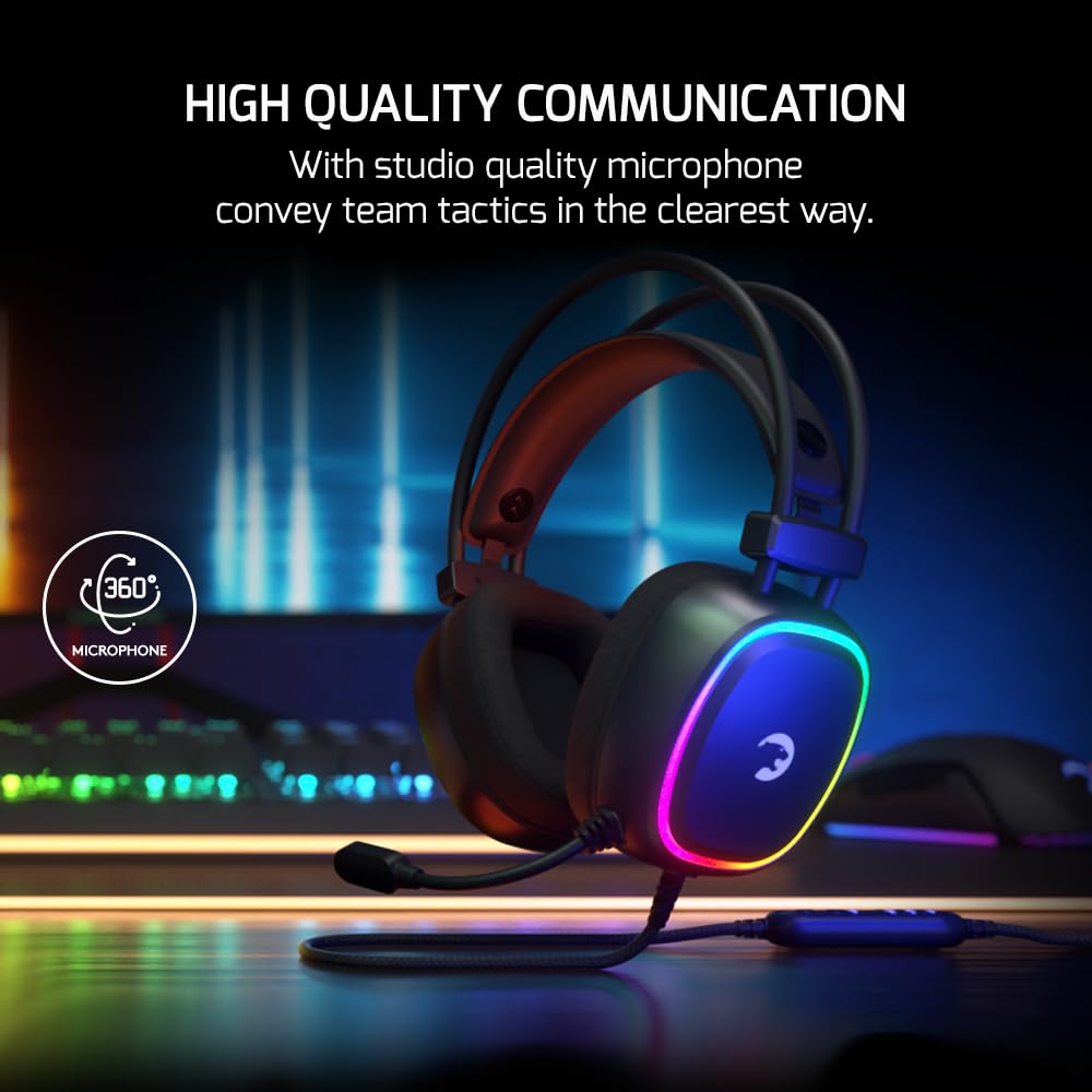 Snapklik.com : GAMEPOWER Raijin USB Gaming Headset - 7.1 Virtual ...