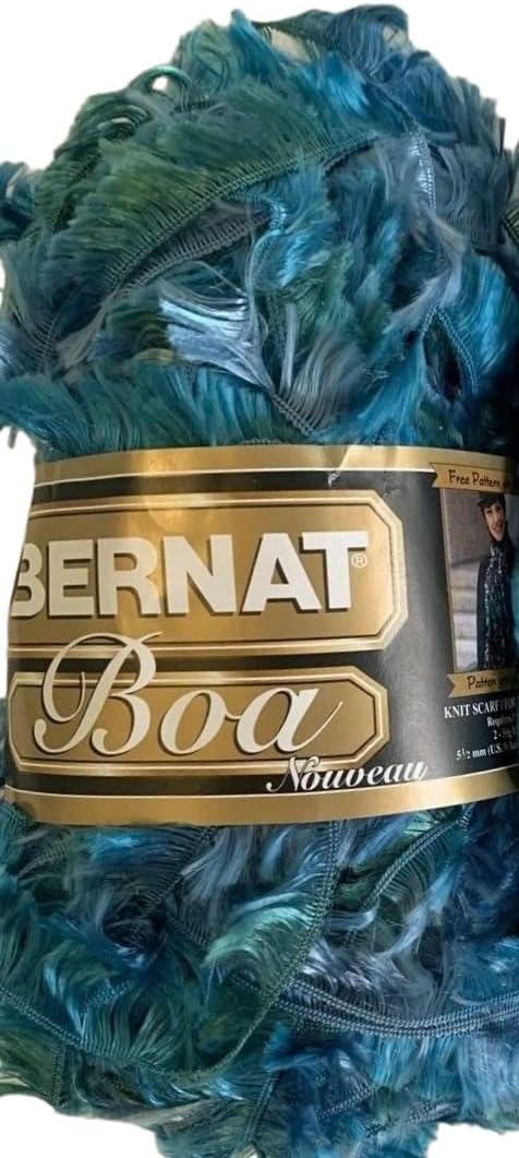 Amazon.com: Boa Yarn PeacockBlue/Green Mix