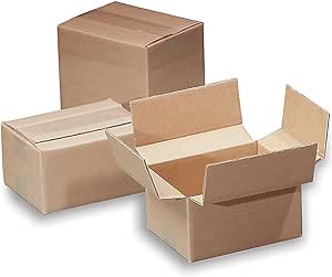 Amazon.com: Variable-Height 200-Lb. Test Corrugated Shipping Boxes ...