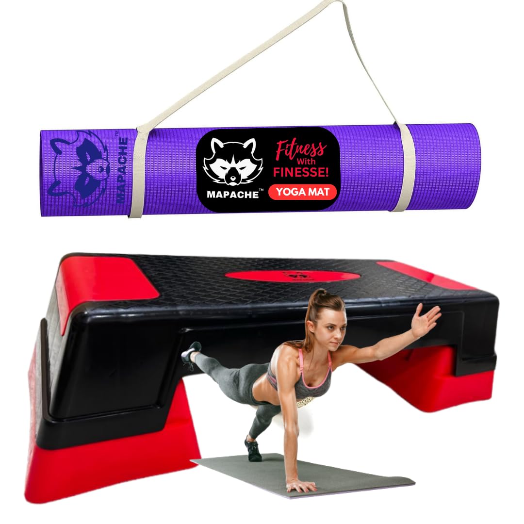 Buy Mapache Step Platform Giant Aerobic Stepper With Double Side Eva ...