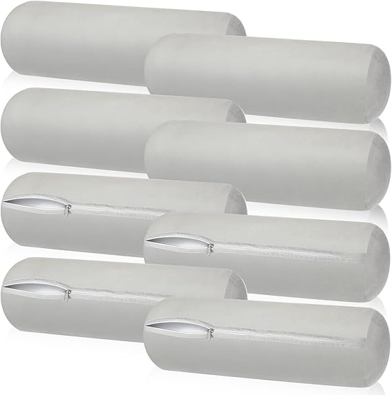 Amazon.com: 8 Pack Inflatable travel roll pillows for Sleeping Cervical ...