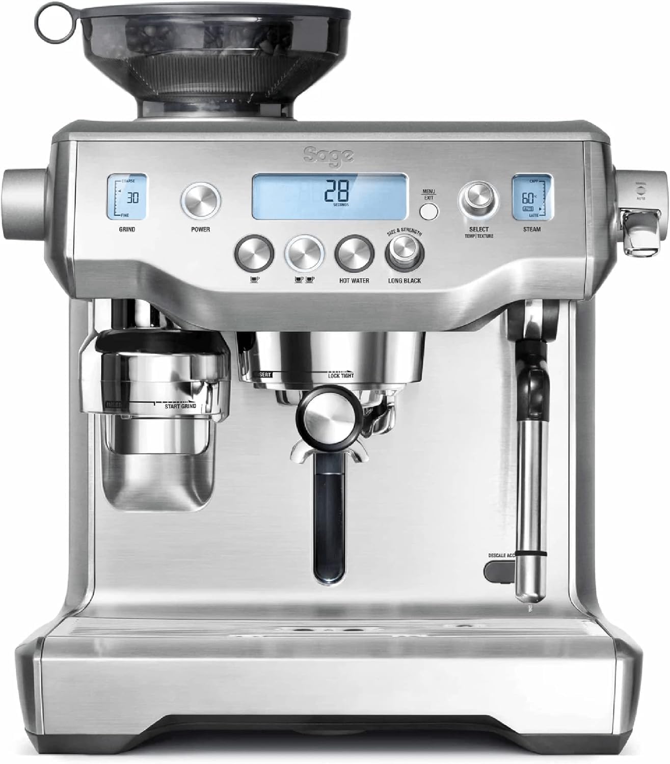 Sage the Oracle Touch Automatic Espresso Machine, Bean to Cup Coffee ...
