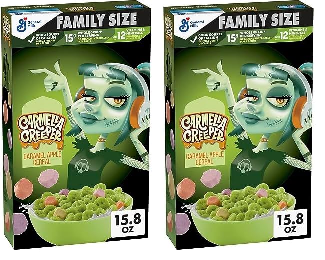 Amazon.com: General Mills Carmella Creeper Zombie Monster Breakfast ...