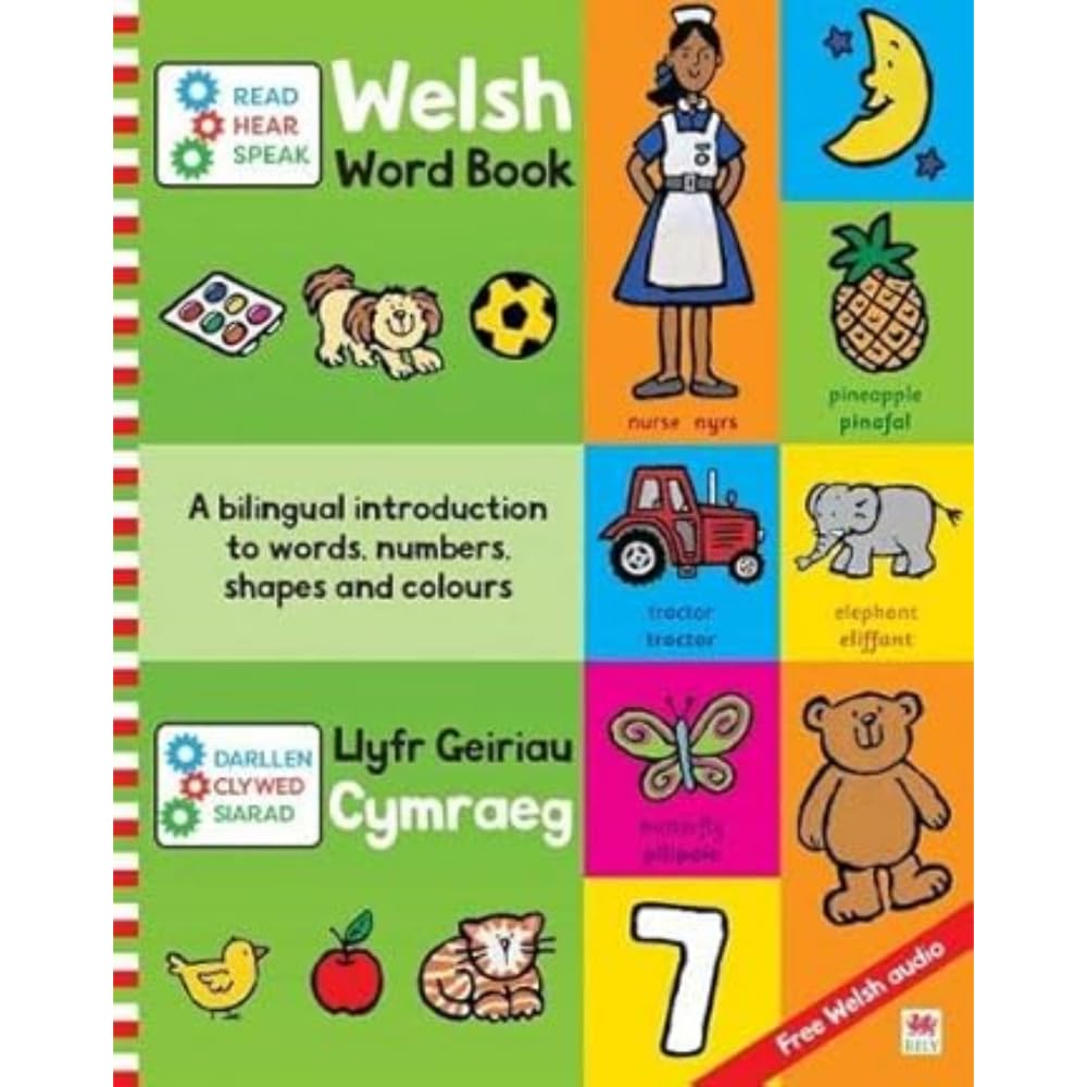 Read, Hear, Speak: Welsh Word Book / Llyfr Geiriau Cymraeg: Darl ...