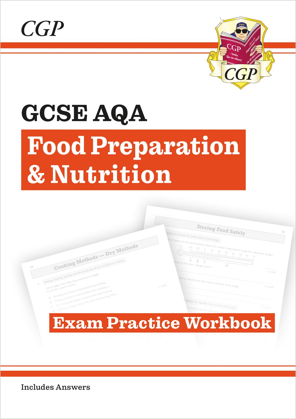 GCSE Food Preparation & Nutrition AQA Exam Practice Workbook (CGP GCSE ...