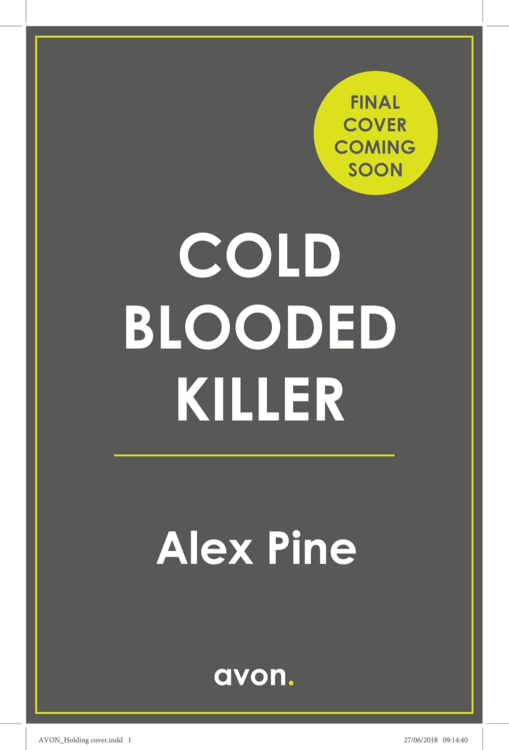 Cold Blooded Killer: the chilling NEW thriller you need for 2025: Book ...