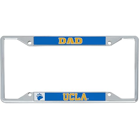 Amazon.com: Desert Cactus UCLA Metal License Plate Frame for Front or ...
