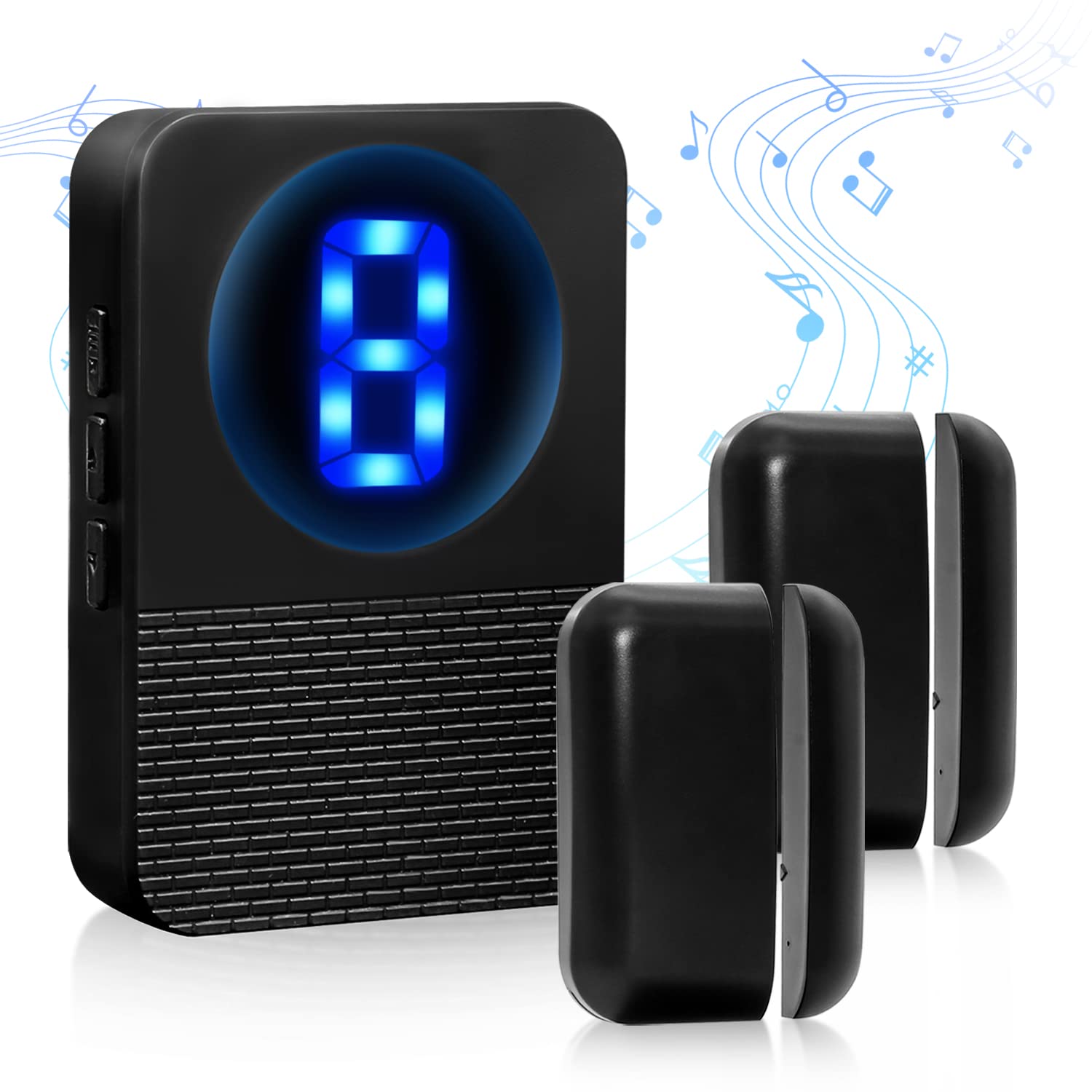 DAYTECH Door Open Chime/Sensor Bell for Store Entrance/Door Entry Alert ...