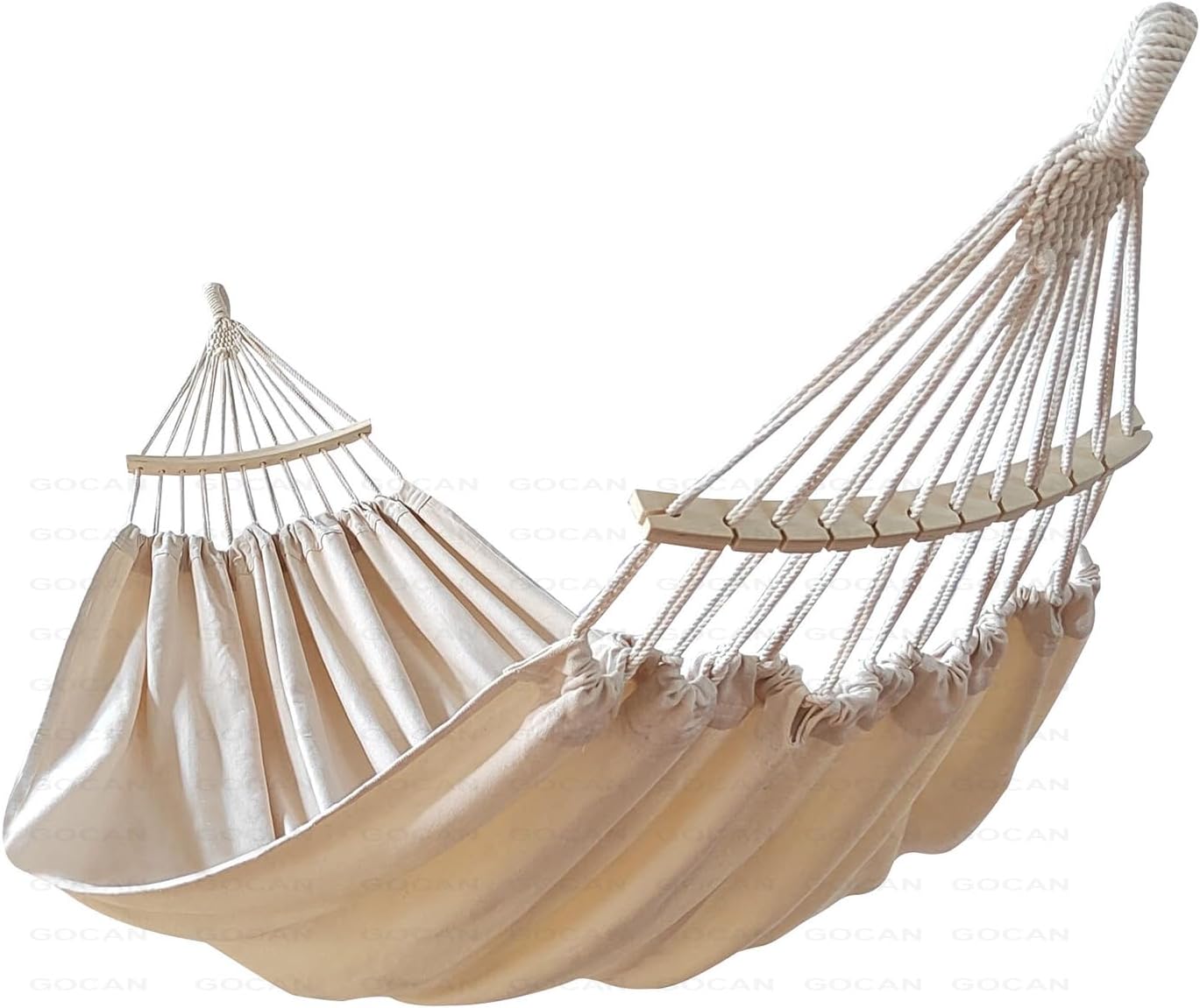 Tortola Ivory Outdoor Garden Double Hammock - Large Two Person Hammock ...