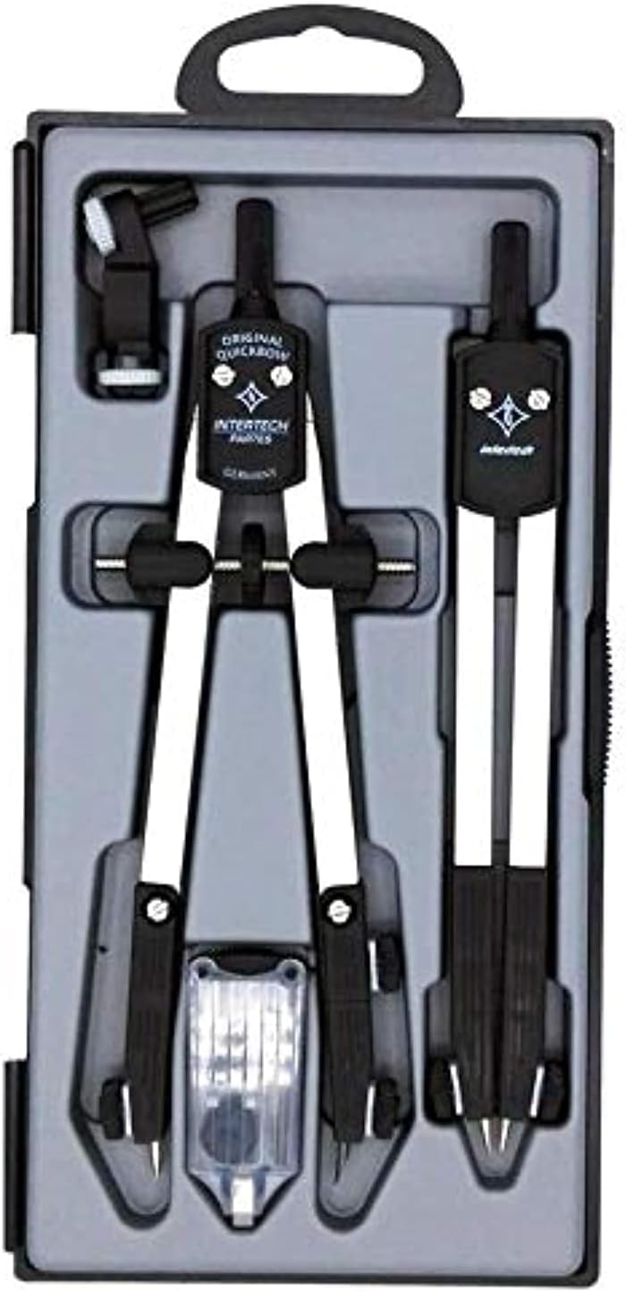 Intertech Geometry Compass 2-Piece Set : Buy Online at Best Price in ...
