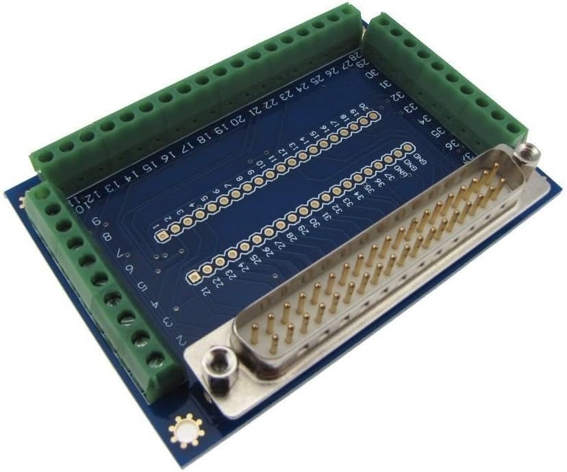 Amazon.com: DB37 Male Signals Breakout Board Screw terminals - Vertical ...