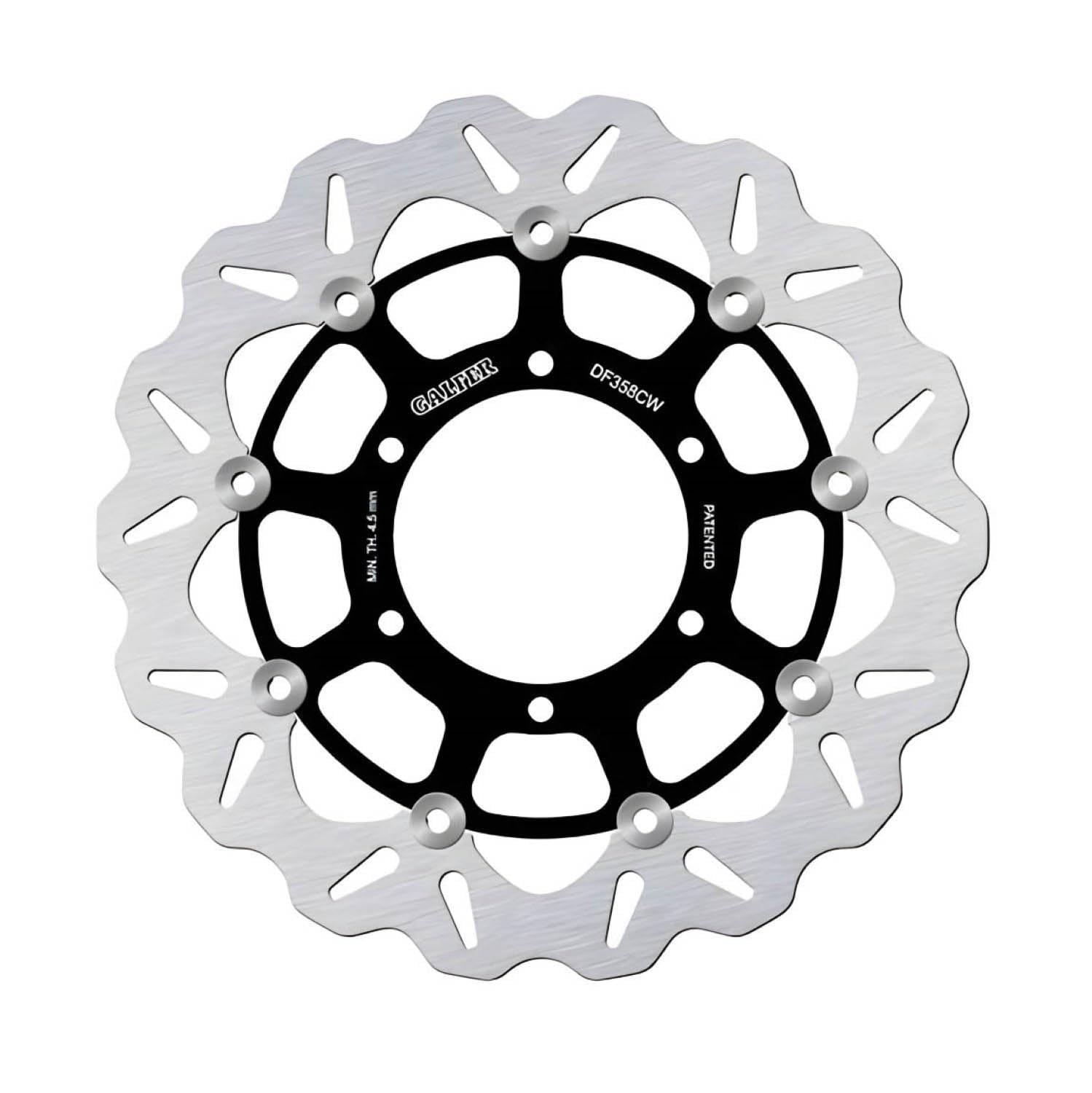 Amazon.com: Galfer Wave Brake Disc Floating DF358CW : Automotive