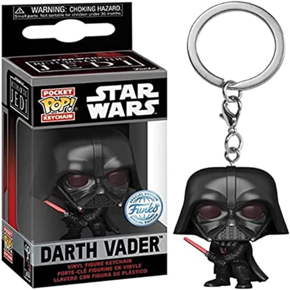 Funko Pop! Keychain: RotJ 40th - Darth Vader - Dark Vador - Star Wars ...