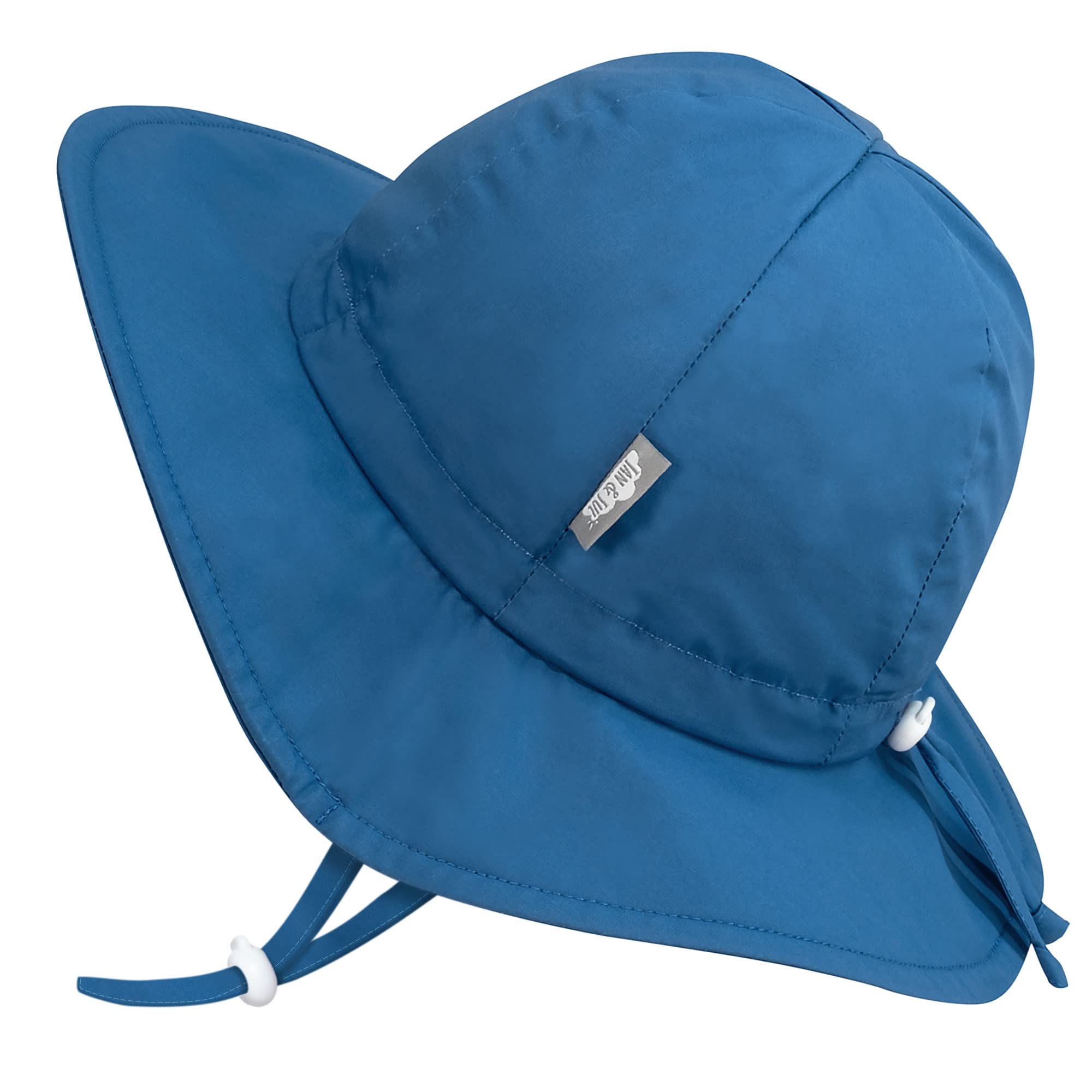 Snapklik.com : JAN & JUL Toddler Boys UPF 50+ Summer Sun-Hat, 100% Cotton